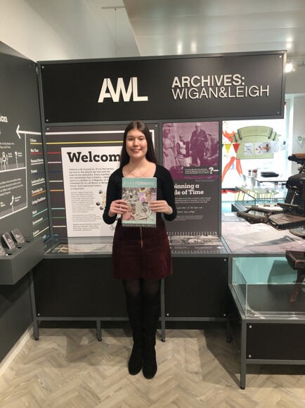 Amy takes the past forward - News - Winstanley College